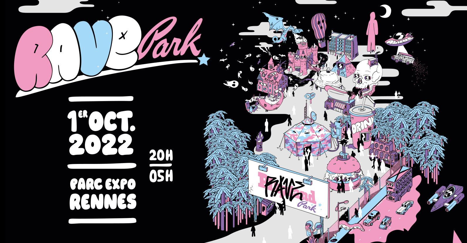 Rave Park | 1er octobre 2022 au Parc Expo à Rennes